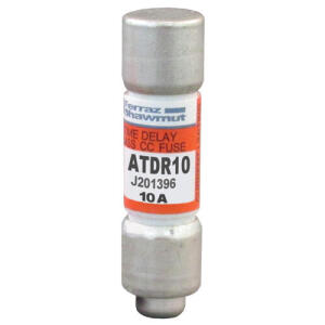 FUSIBLE ATDR, CLASE CC, ACCIÓN RETARDADA, 600VAC, 300VDC, 10A