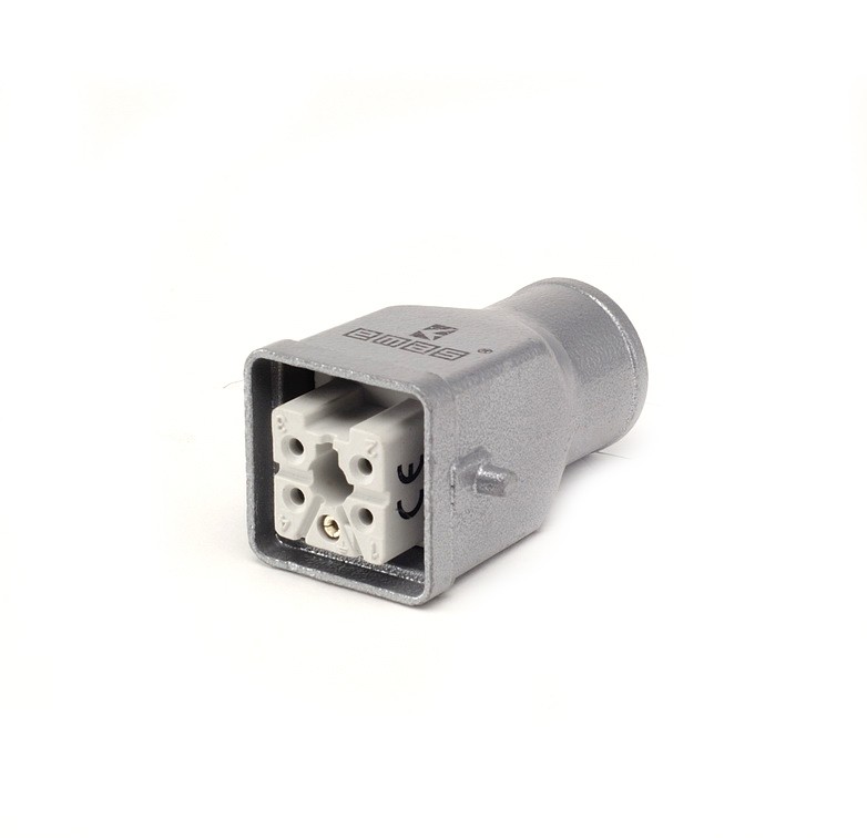 ENCHUFE INDUSTRIAL DE 5 PINES HEMBRA CON CAPUCHA | AUTOMAQ CORPORATION ...