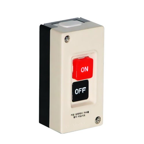 PUSH BOTON PVC START-STOP 3 POLOS 15A. 250VAC