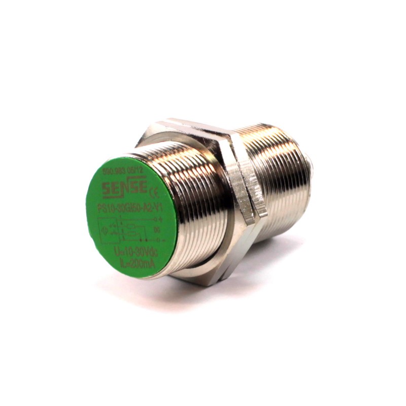 SENSOR DE PROXIMIDAD INDUCTIVO 30MM ALC. 10MM 1NC/1NA PNP 4 PINES ALIM ...