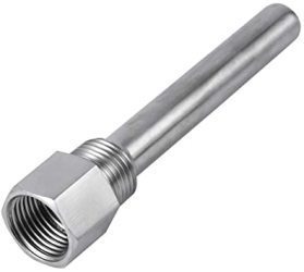 TERMOPOZO DE ACERO INOXIDABLE ROSCA 1/2" X 1/2" X 6